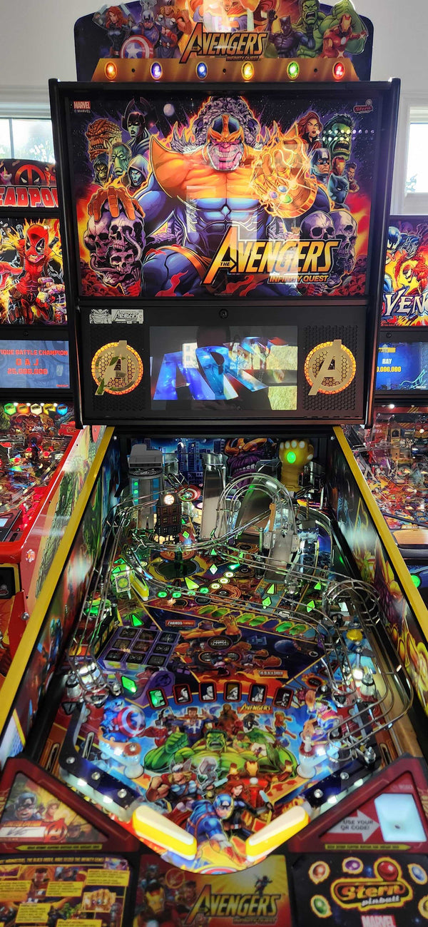 Avengers: Infinity Quest Limited Edition Pinball Machine [USED - #3072 ...