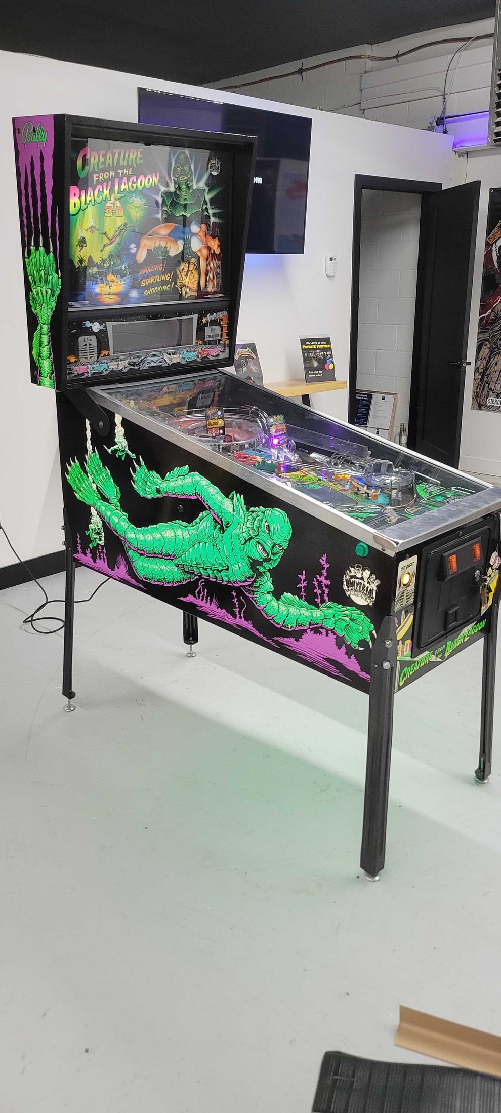 Creature from the Black Lagoon Pinball Machine – Mana Pinball
