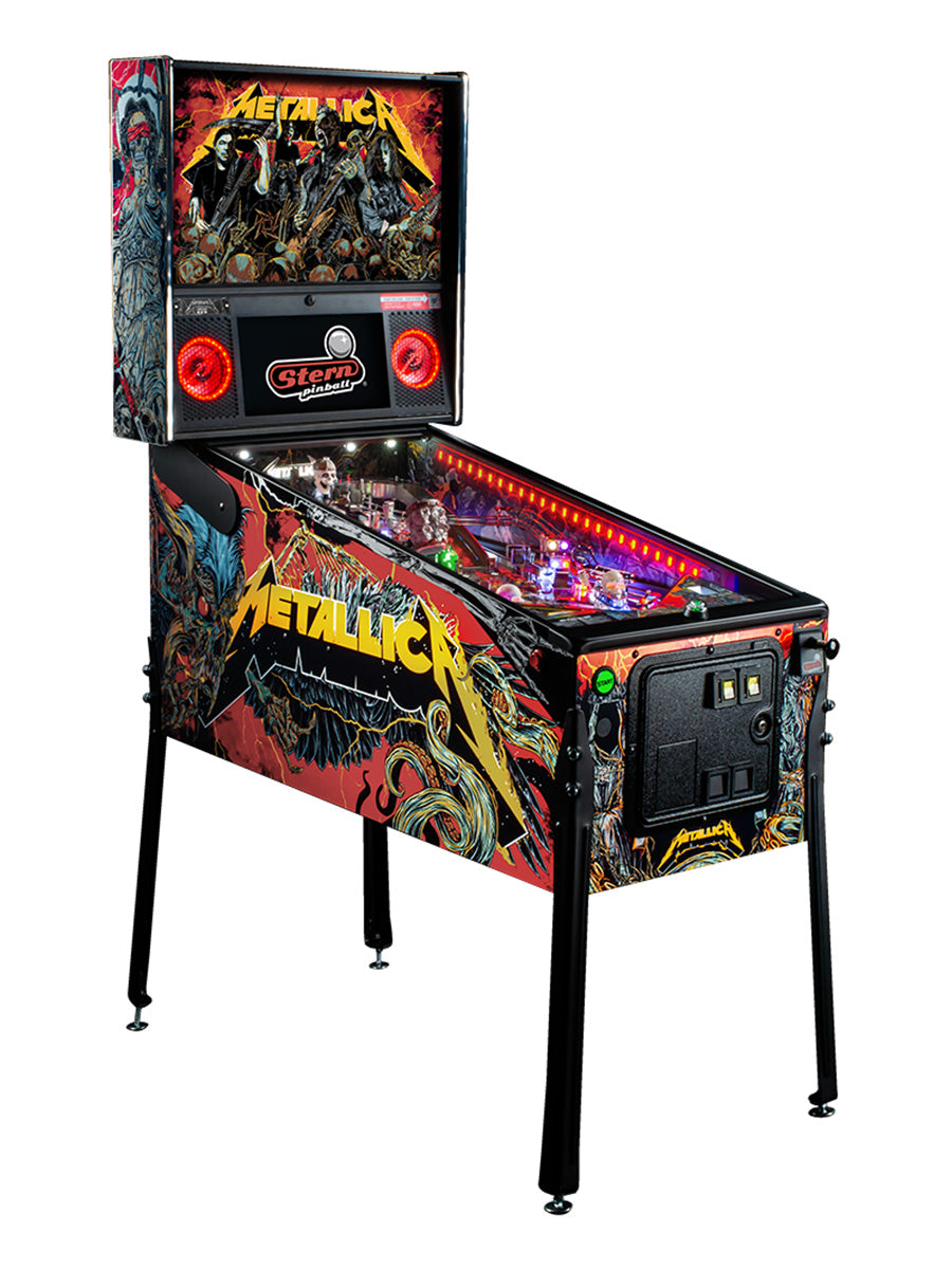 Metallica Remastered Limited Edition Pinball Machine [DEPOSIT] – Mana ...
