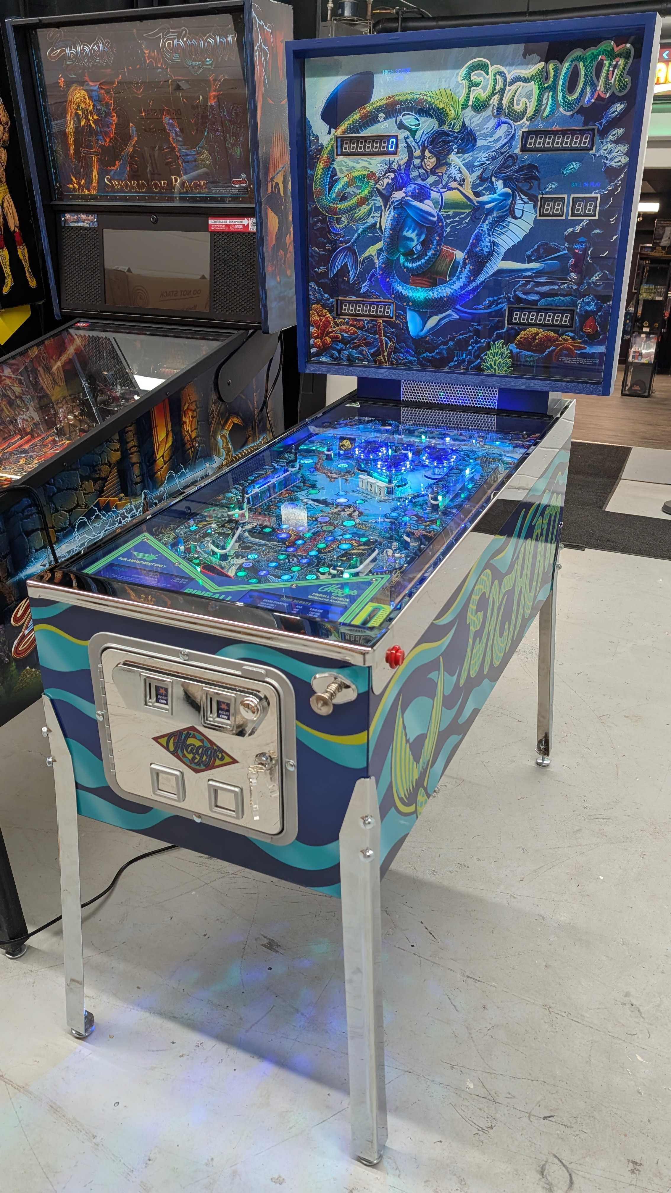 Fathom Mermaid Edition Pinball Machine [DEPOSIT] – Mana Pinball